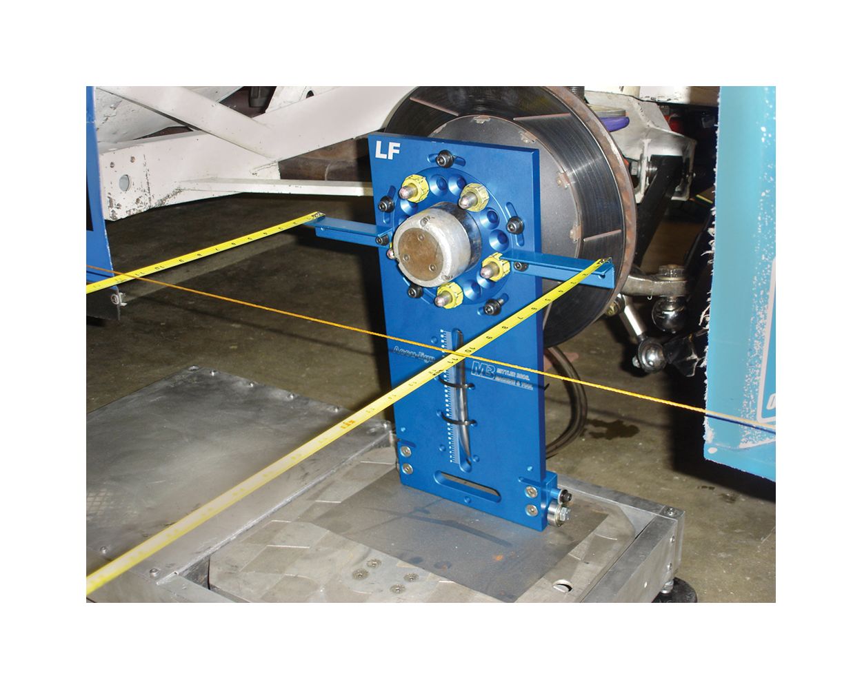 Racing Alignment with Racing Accu-Lign Suspension Alignment System