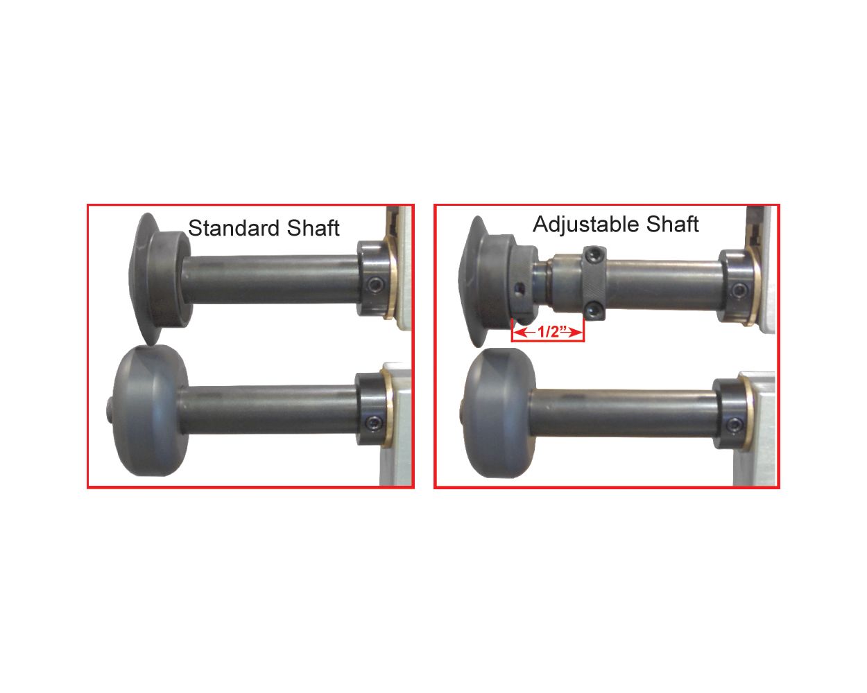 24" Adjustable Upper Bead Roller Shaft Upgrade Kit By Mittler Bros. For ...
